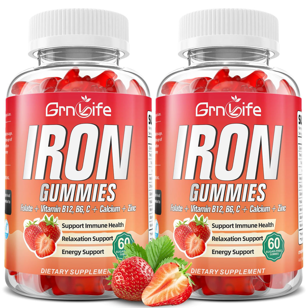 sugar free iron gummies for energy