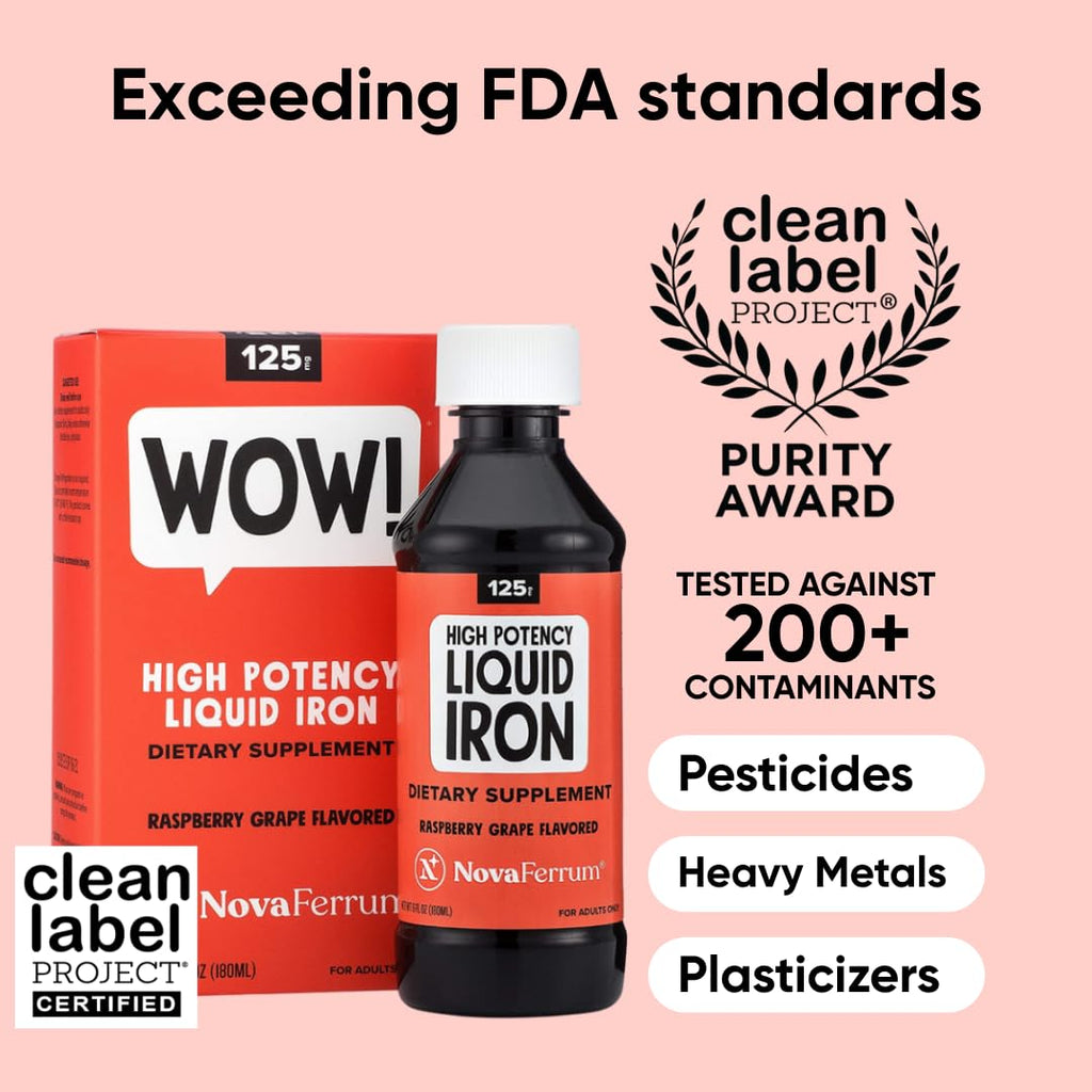 sugar-free iron solution for vitality