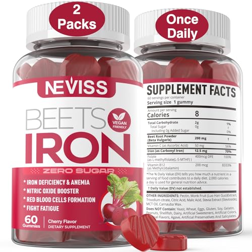 sugar-free iron supplement gummies