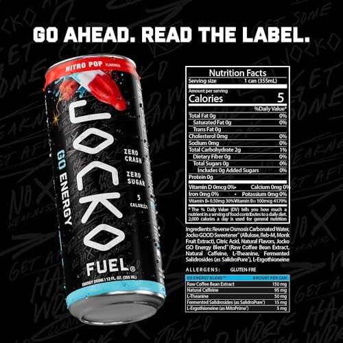 sugar-free Jocko Fuel GO drink