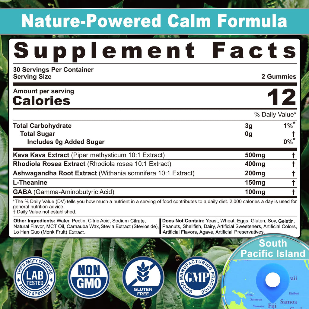 sugar-free kava kava benefits