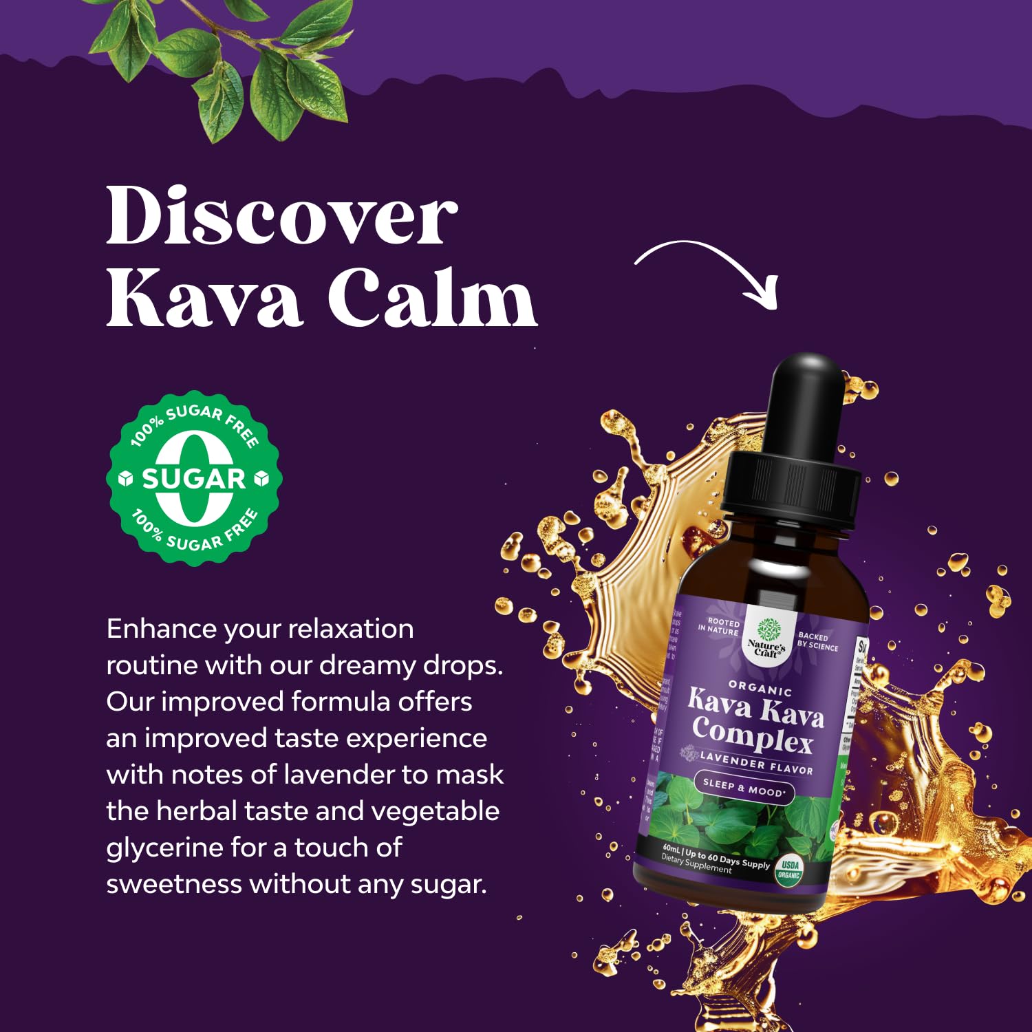 sugar-free kava kava supplement