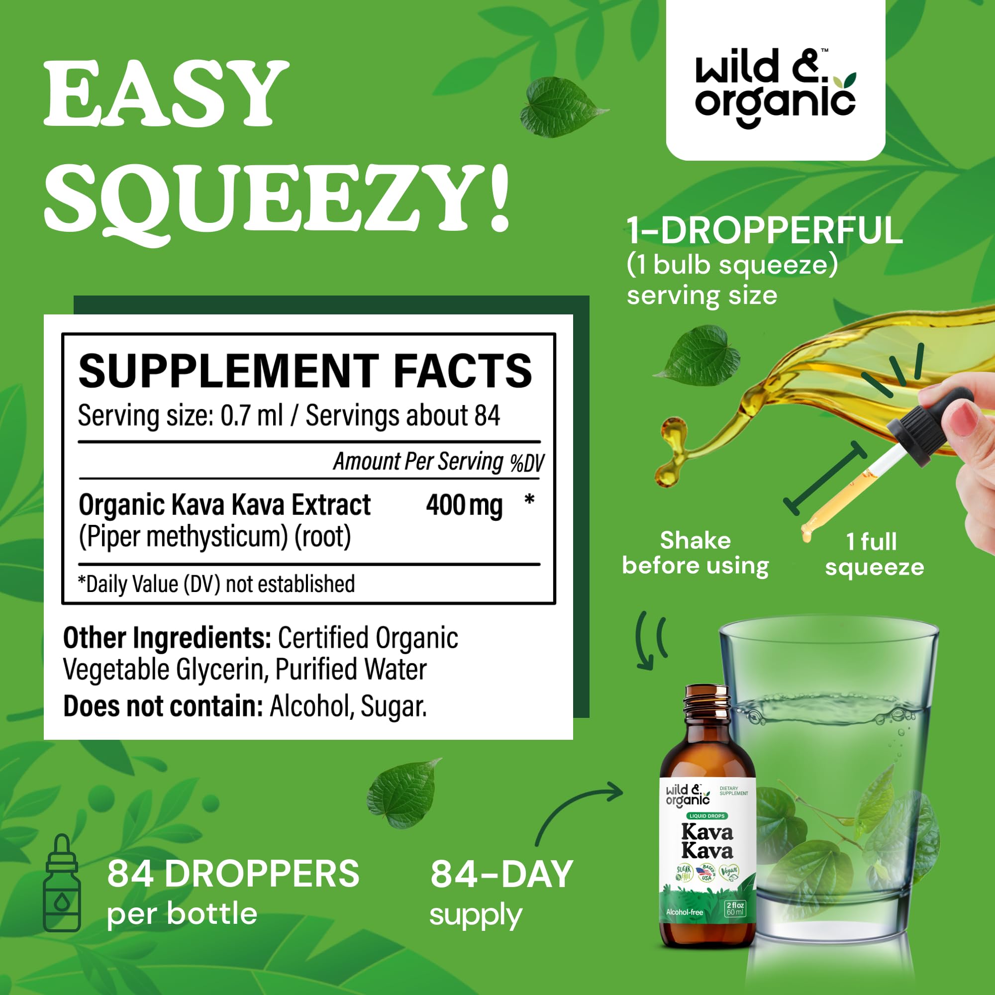 sugar-free kava kava tincture