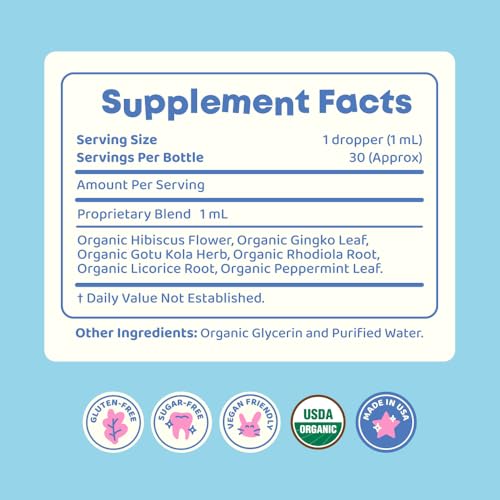 sugar-free kids focus drops