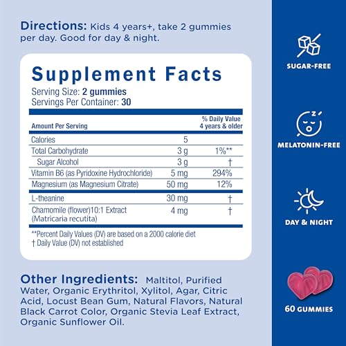 sugar-free kids' health supplements