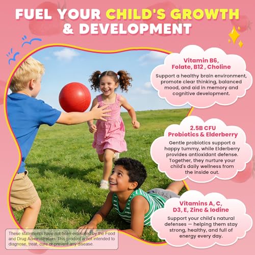 Sugar free kids multivitamins