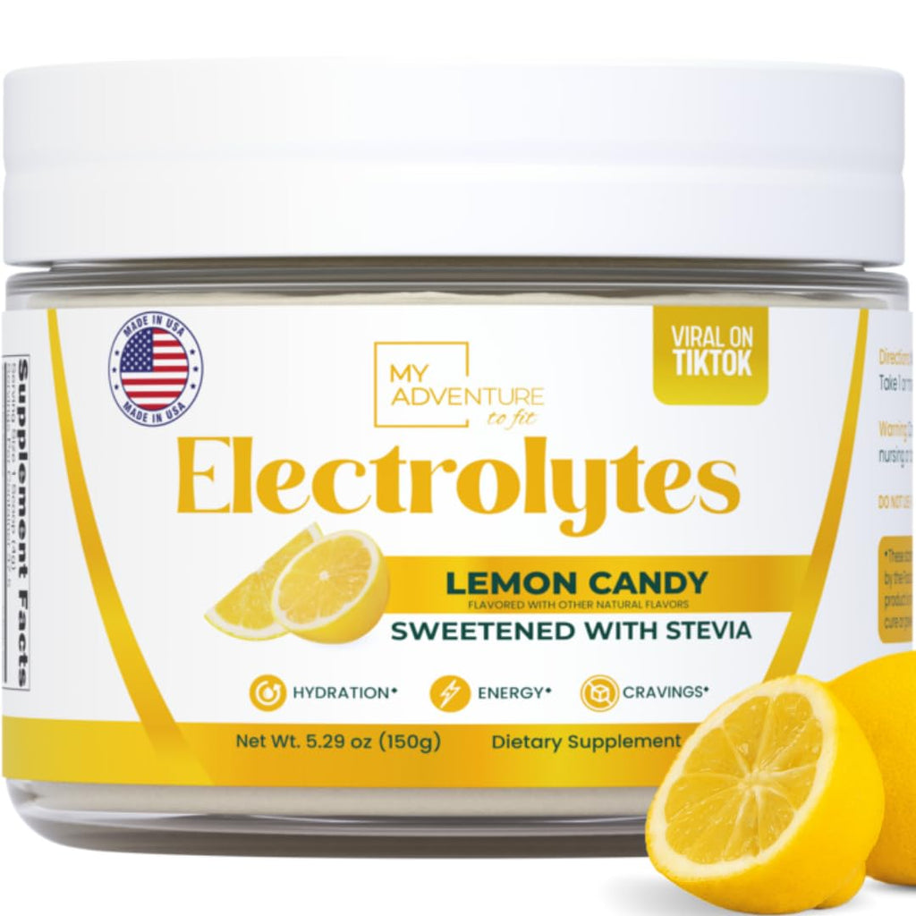 sugar free lemon electrolyte powder