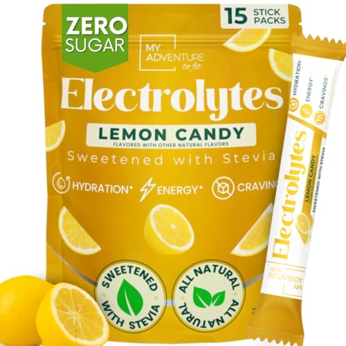 sugar free lemon electrolyte powder