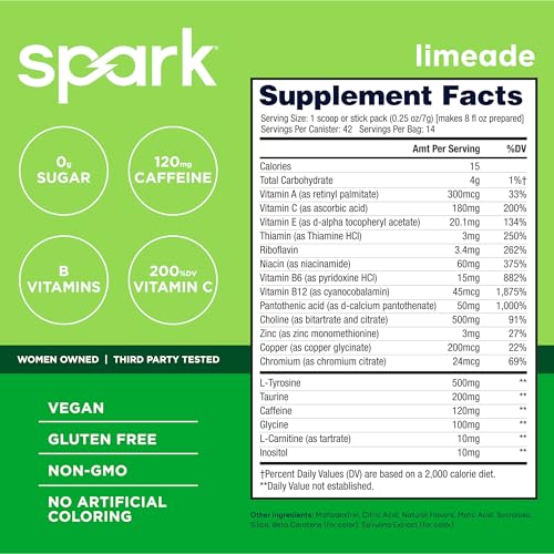 sugar-free limeade energy boost