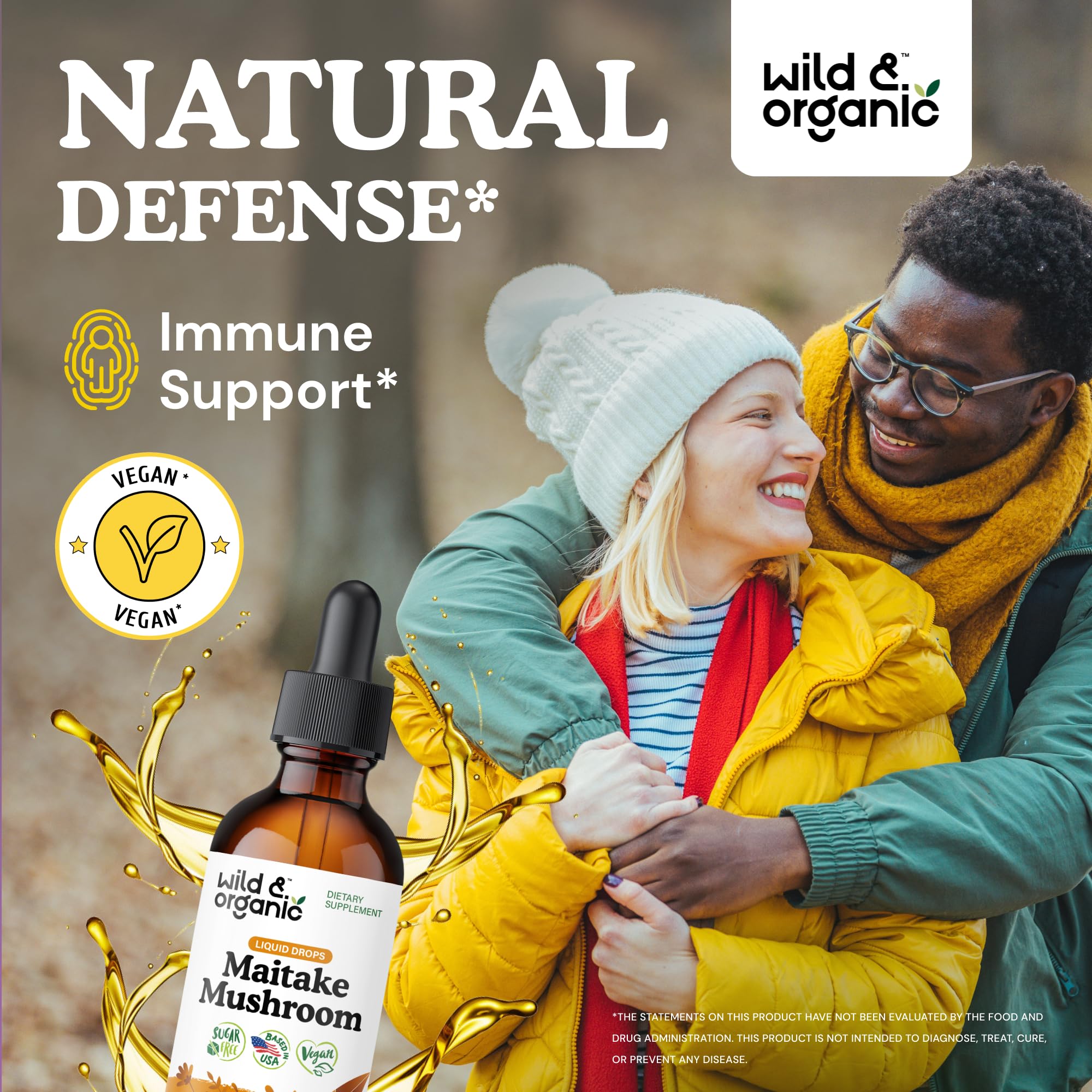 sugar-free liquid mushroom extract