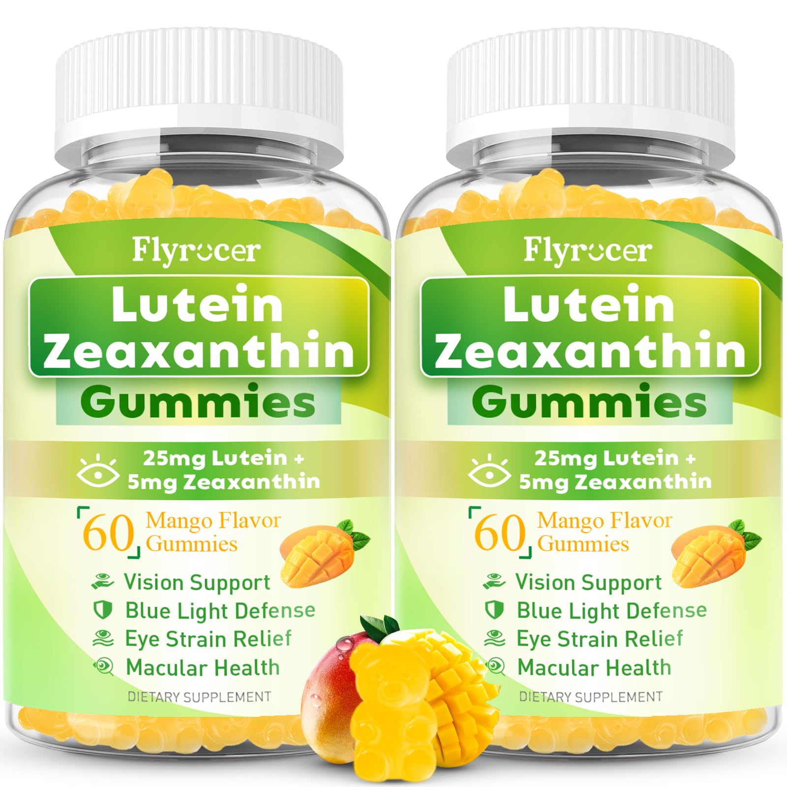 sugar free lutein gummies for eye health