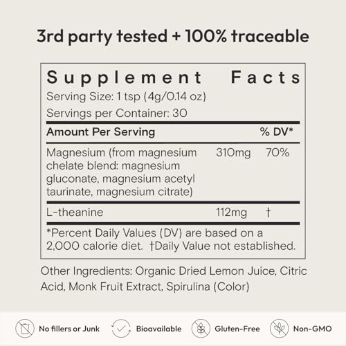 Sugar-free magnesium blend for daily wellness