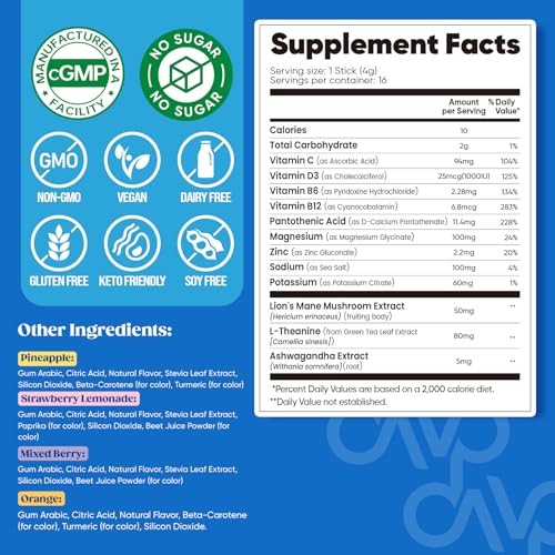 sugar-free magnesium drink mix