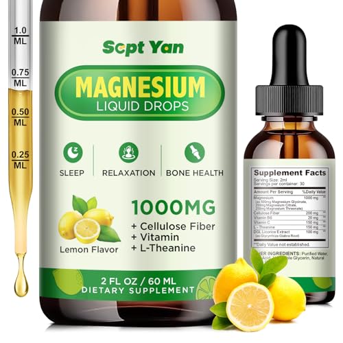 sugar-free magnesium drops for sleep