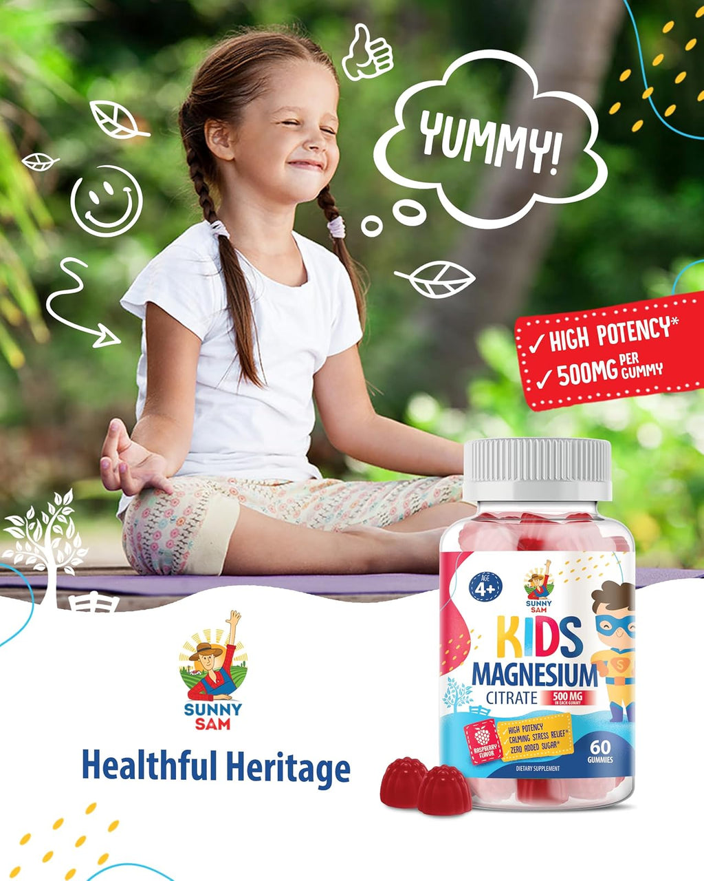 sugar-free magnesium for improved sleep quality