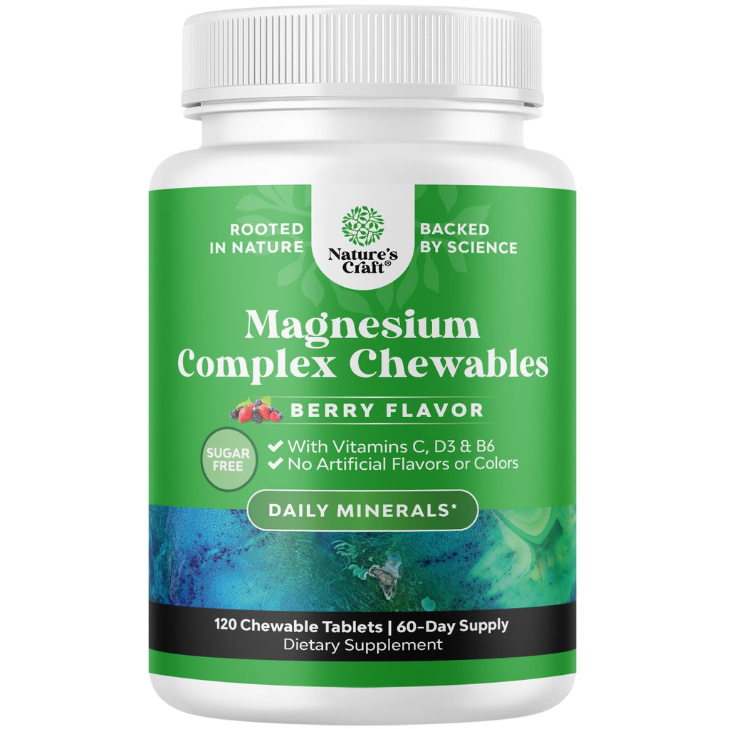 sugar-free magnesium glycinate chewables