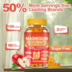 Sugar-free magnesium glycinate for health-conscious