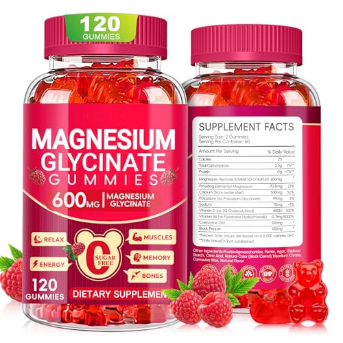 sugar-free magnesium glycinate gummies