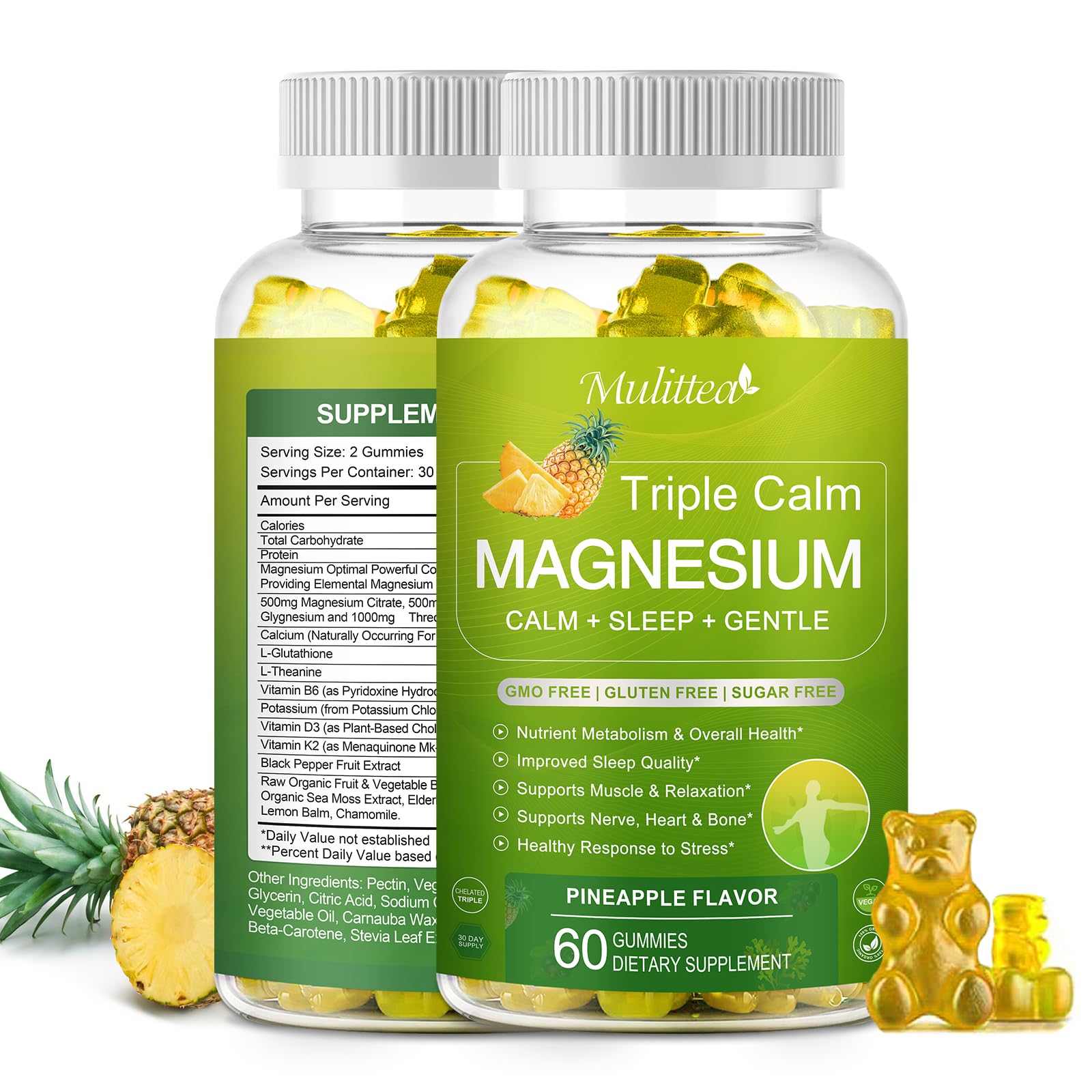 sugar-free magnesium glycinate gummies