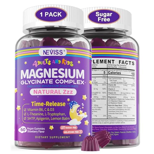 sugar-free magnesium glycinate gummies