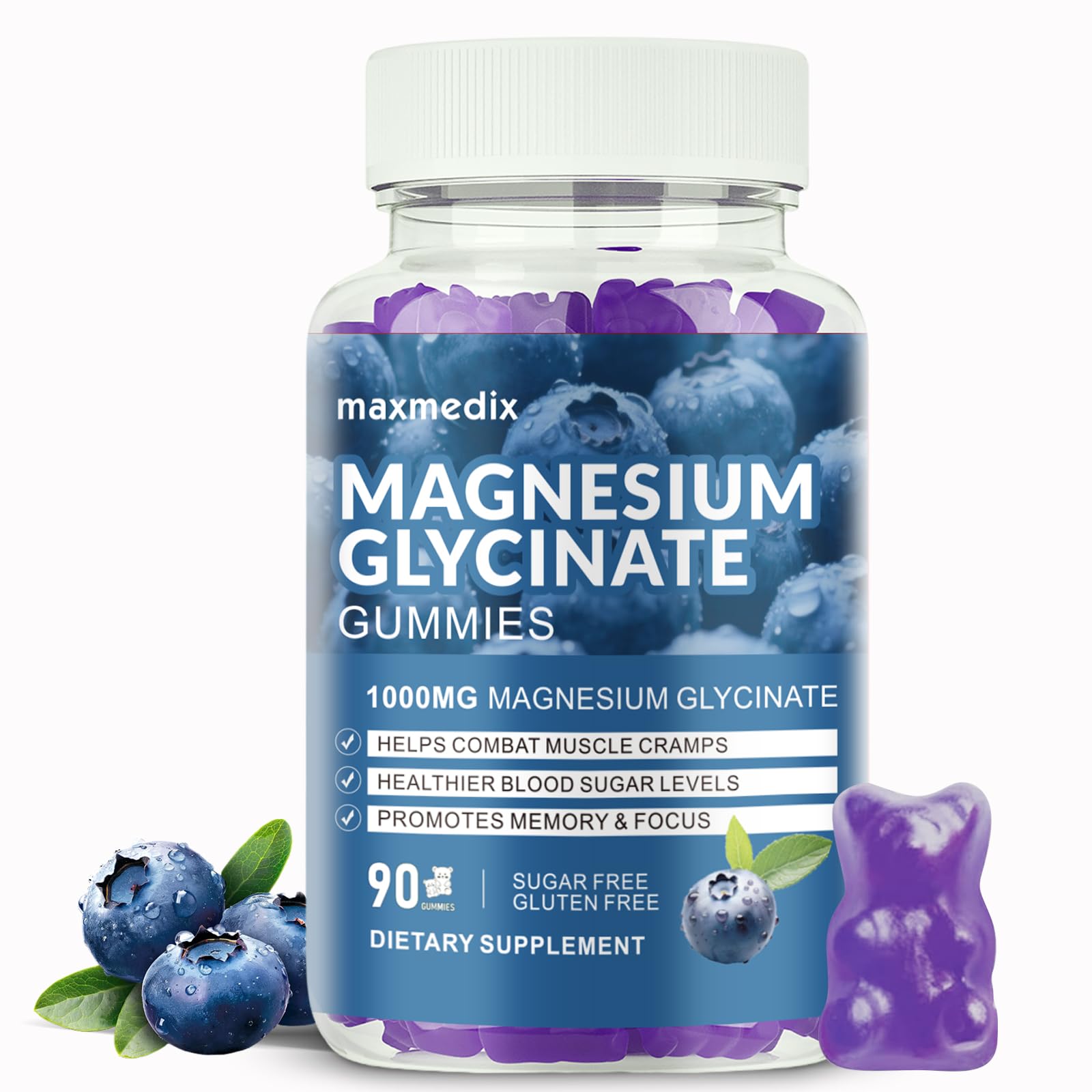 sugar-free magnesium glycinate gummies
