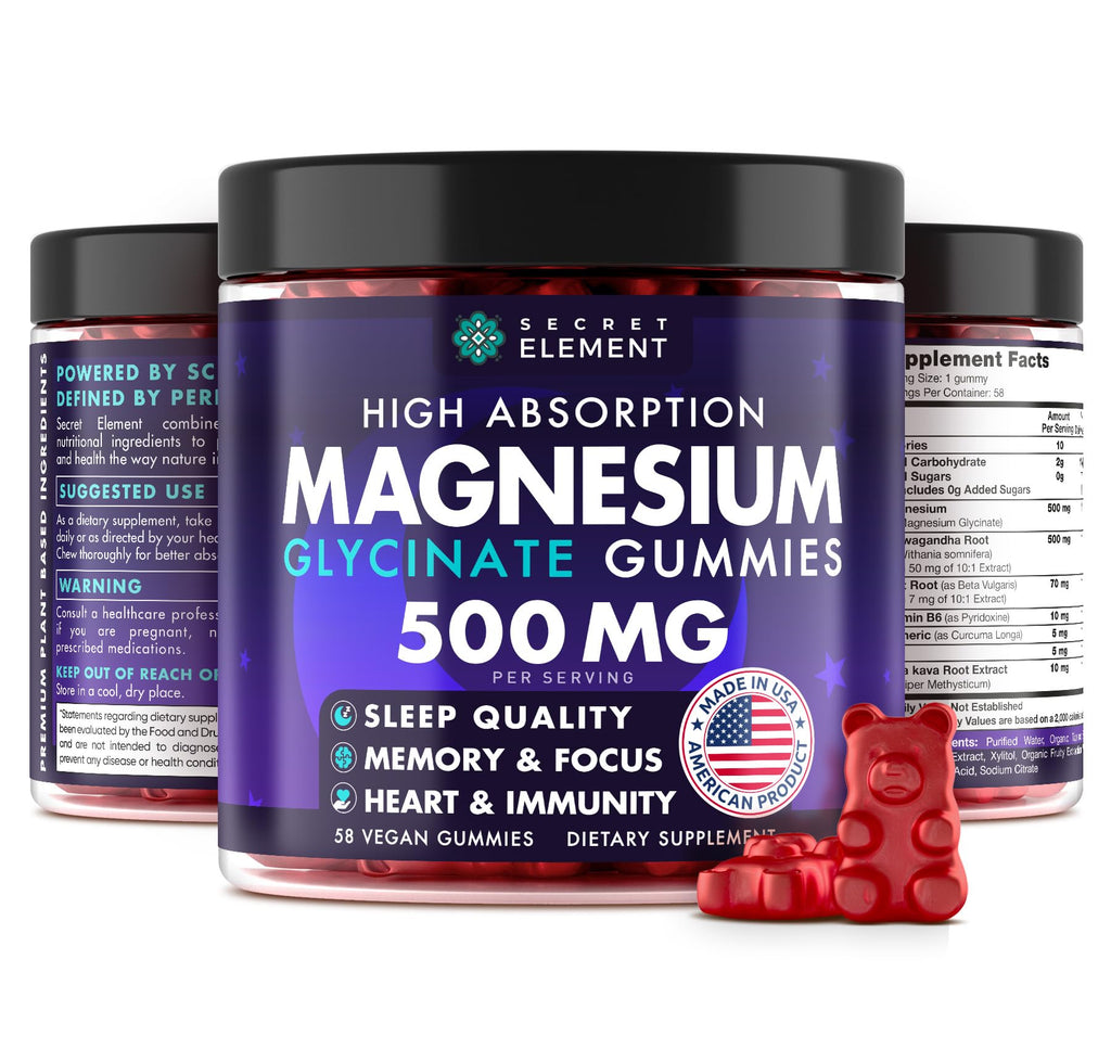 sugar-free magnesium glycinate gummies
