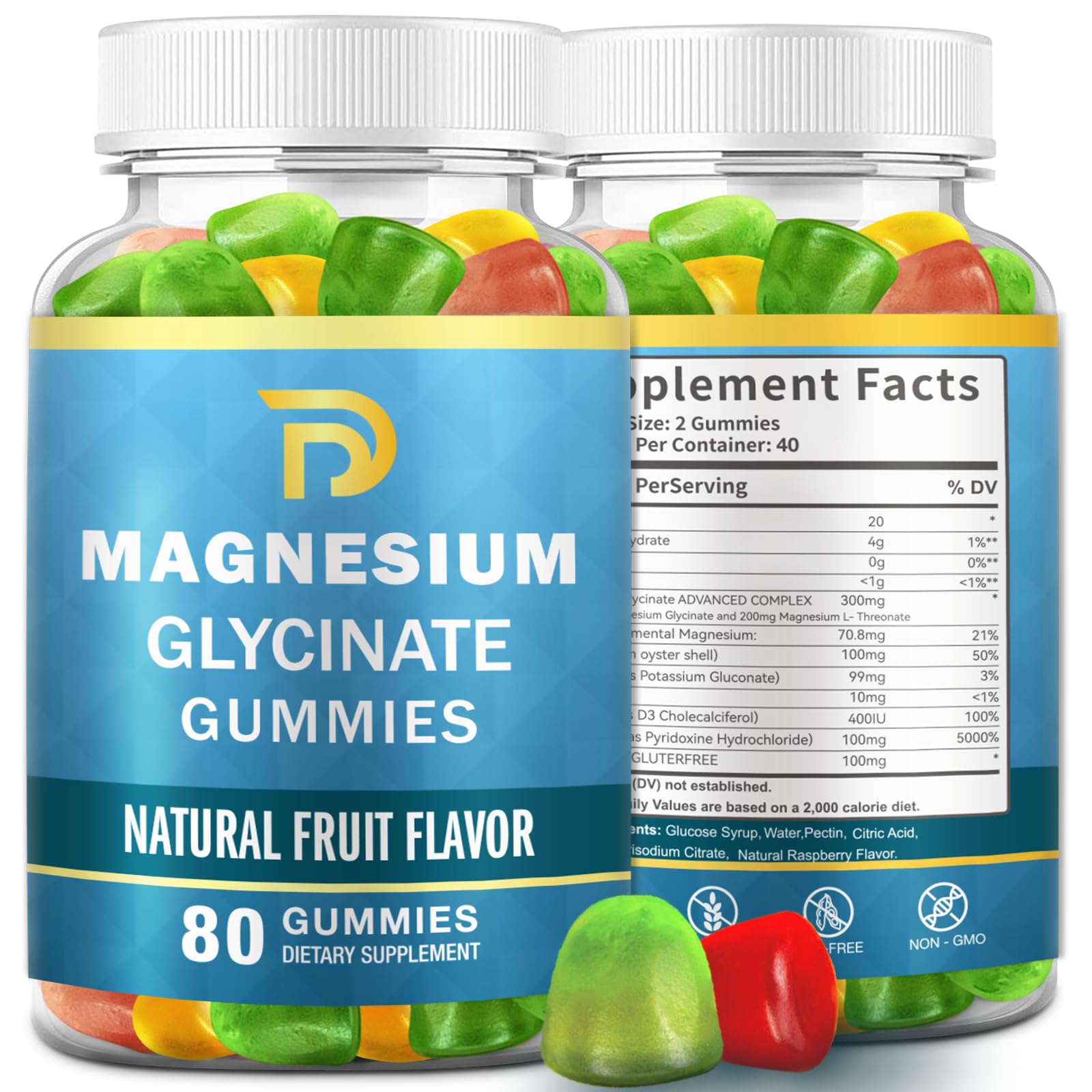 sugar-free magnesium glycinate gummies