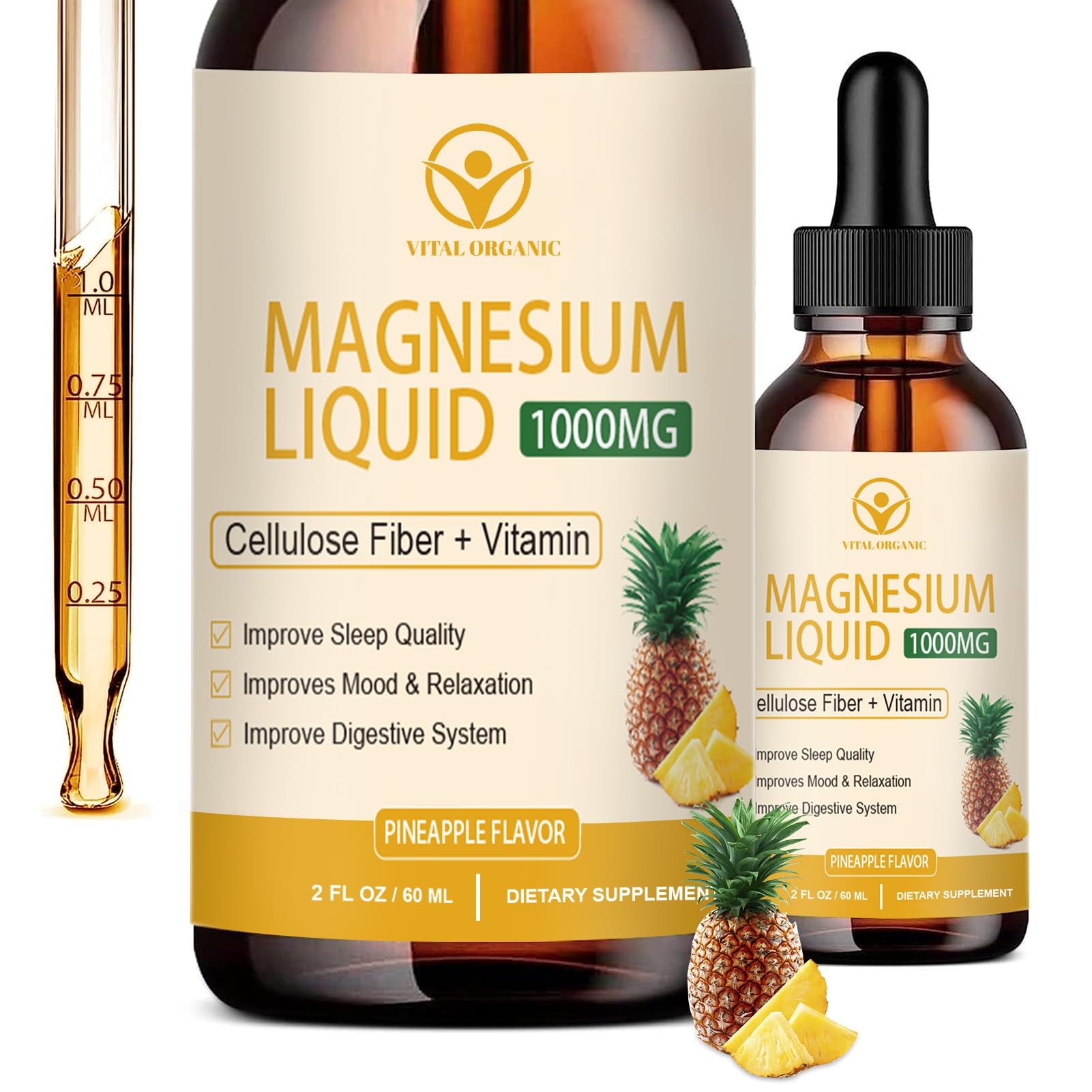 sugar-free magnesium glycinate supplement