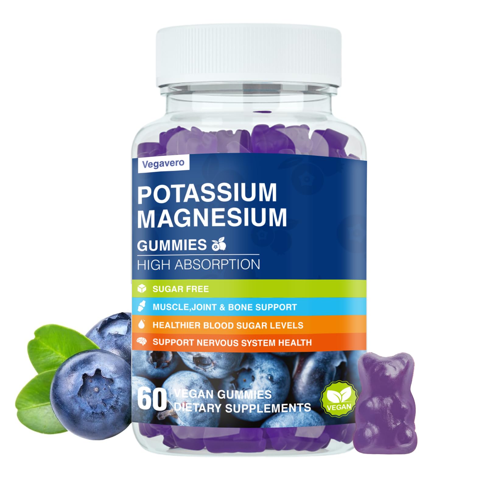 sugar-free magnesium gummies for adults