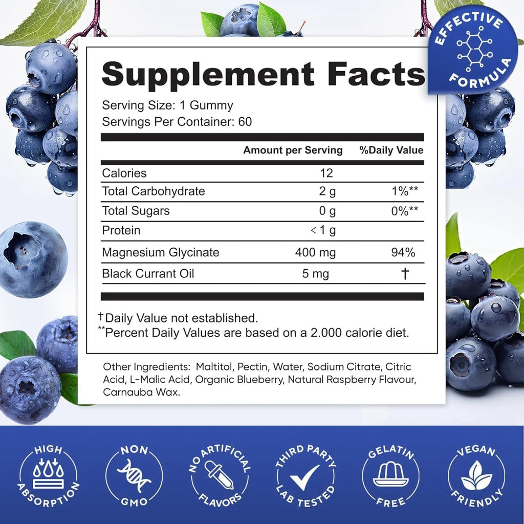 sugar-free magnesium gummies for adults