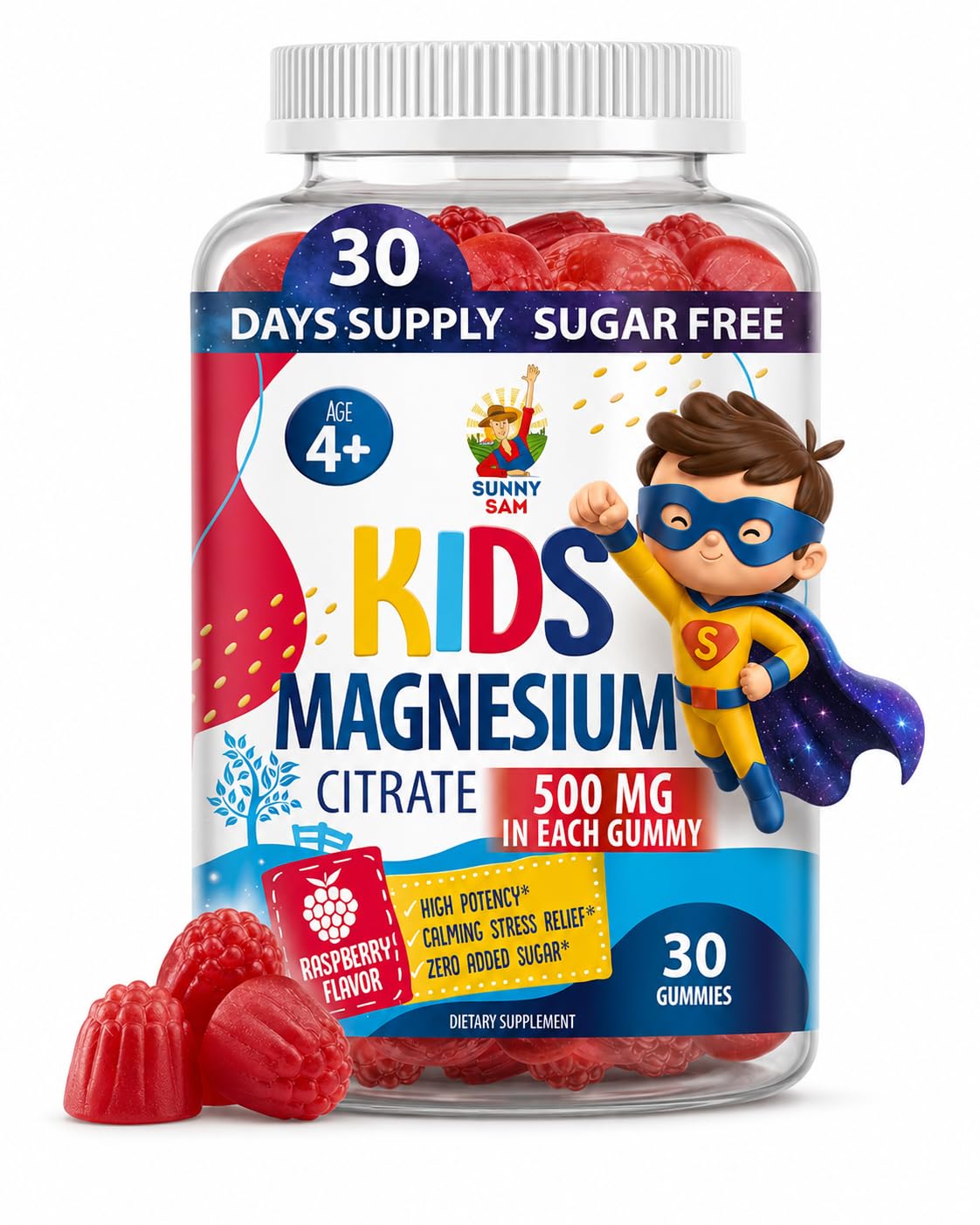 sugar-free magnesium gummies for kids