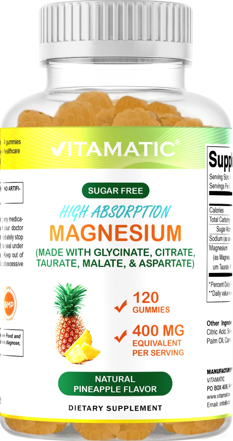 sugar-free magnesium gummies for relaxation