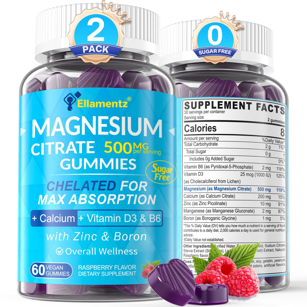 sugar-free magnesium gummies for wellness