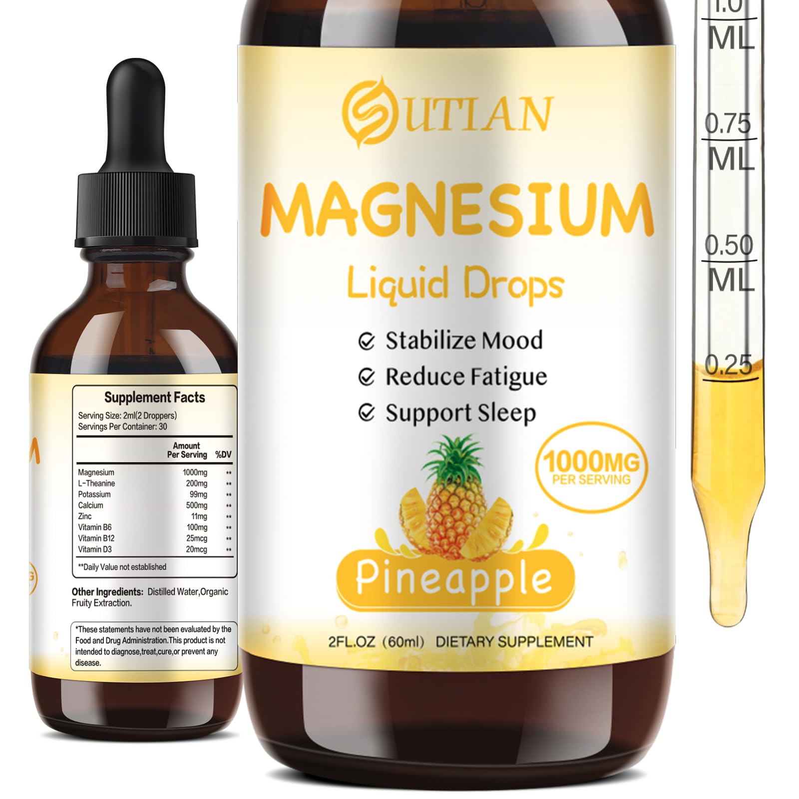 sugar-free magnesium liquid drops
