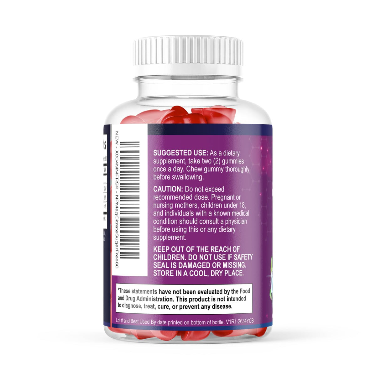 sugar-free magnesium supplement for energy
