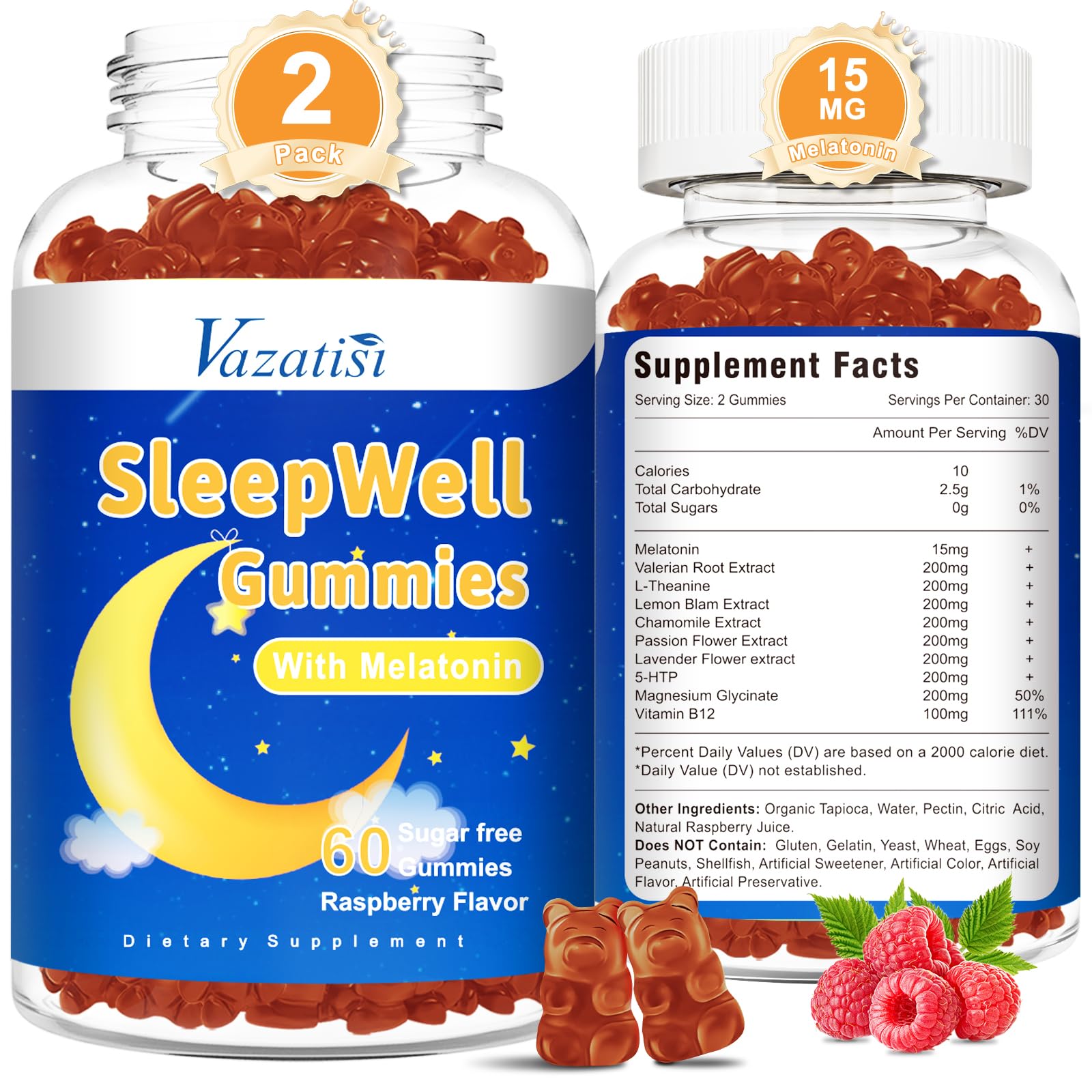 sugar free melatonin gummies for sleep