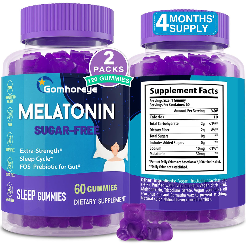 sugar free melatonin gummies for sleep