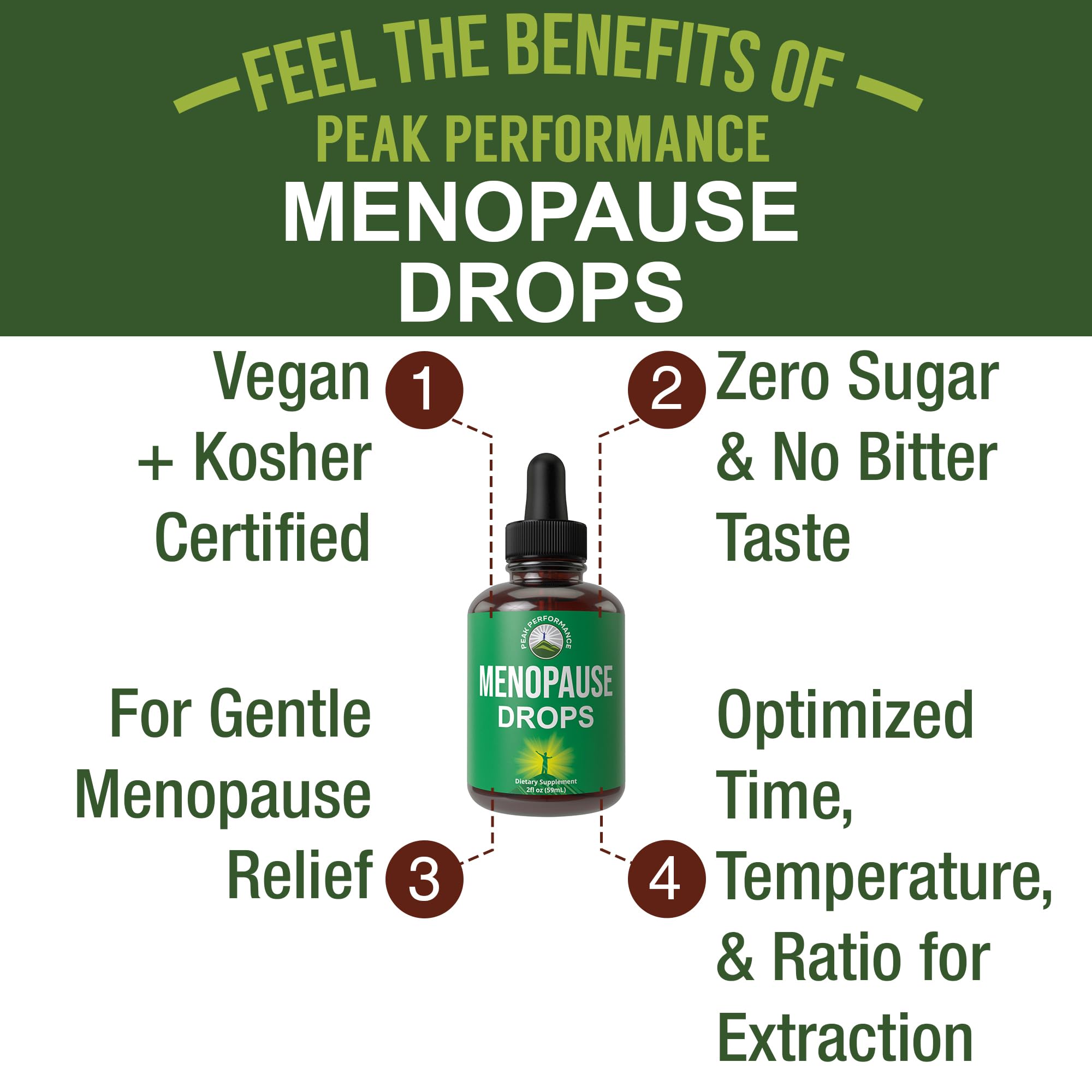 sugar-free menopause relief drops
