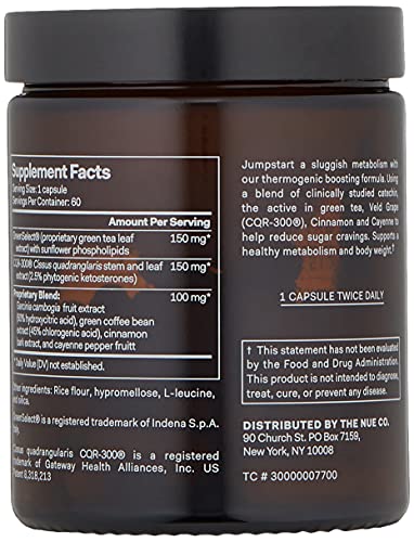 sugar-free metabolism support supplement