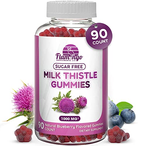 sugar-free milk thistle detox gummies