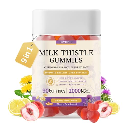 sugar-free milk thistle gummies
