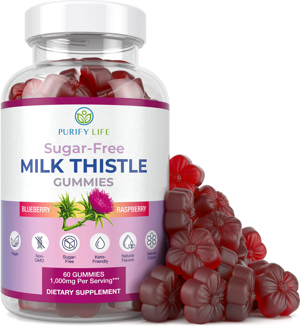 sugar-free milk thistle gummies