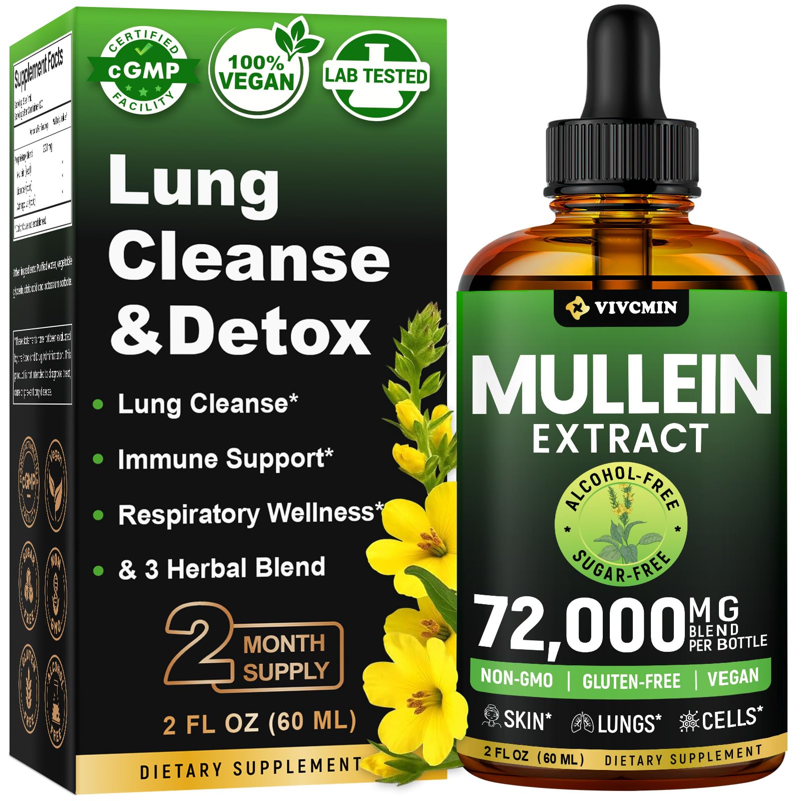 sugar free mullein tincture benefits
