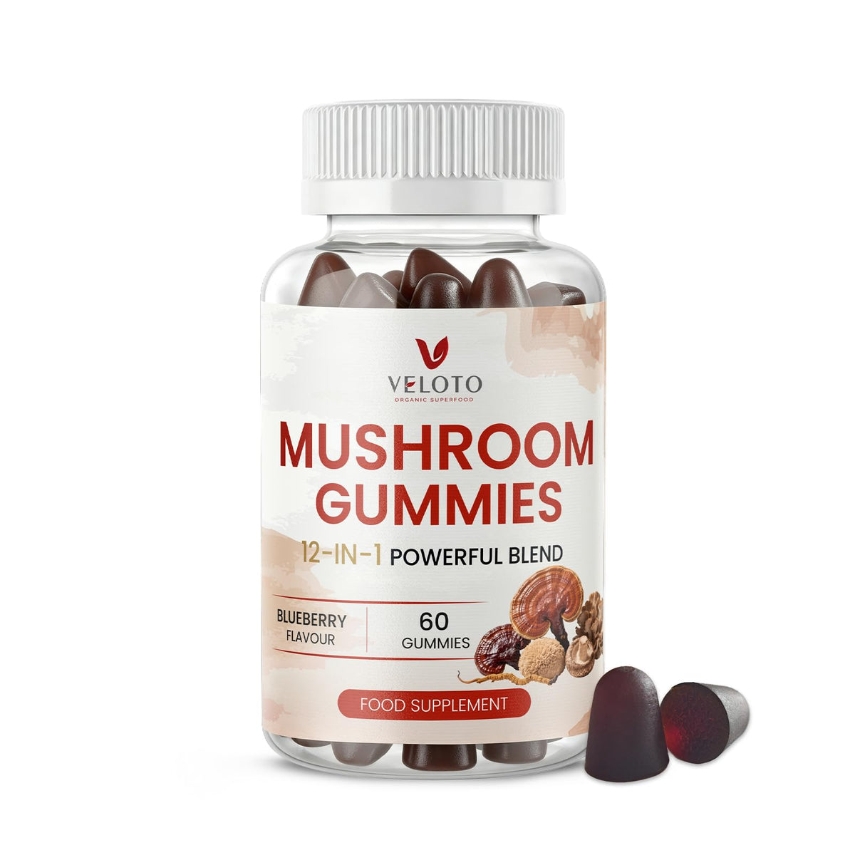 sugar free mushroom gummies