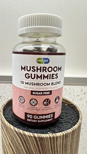 sugar-free mushroom supplement benefits