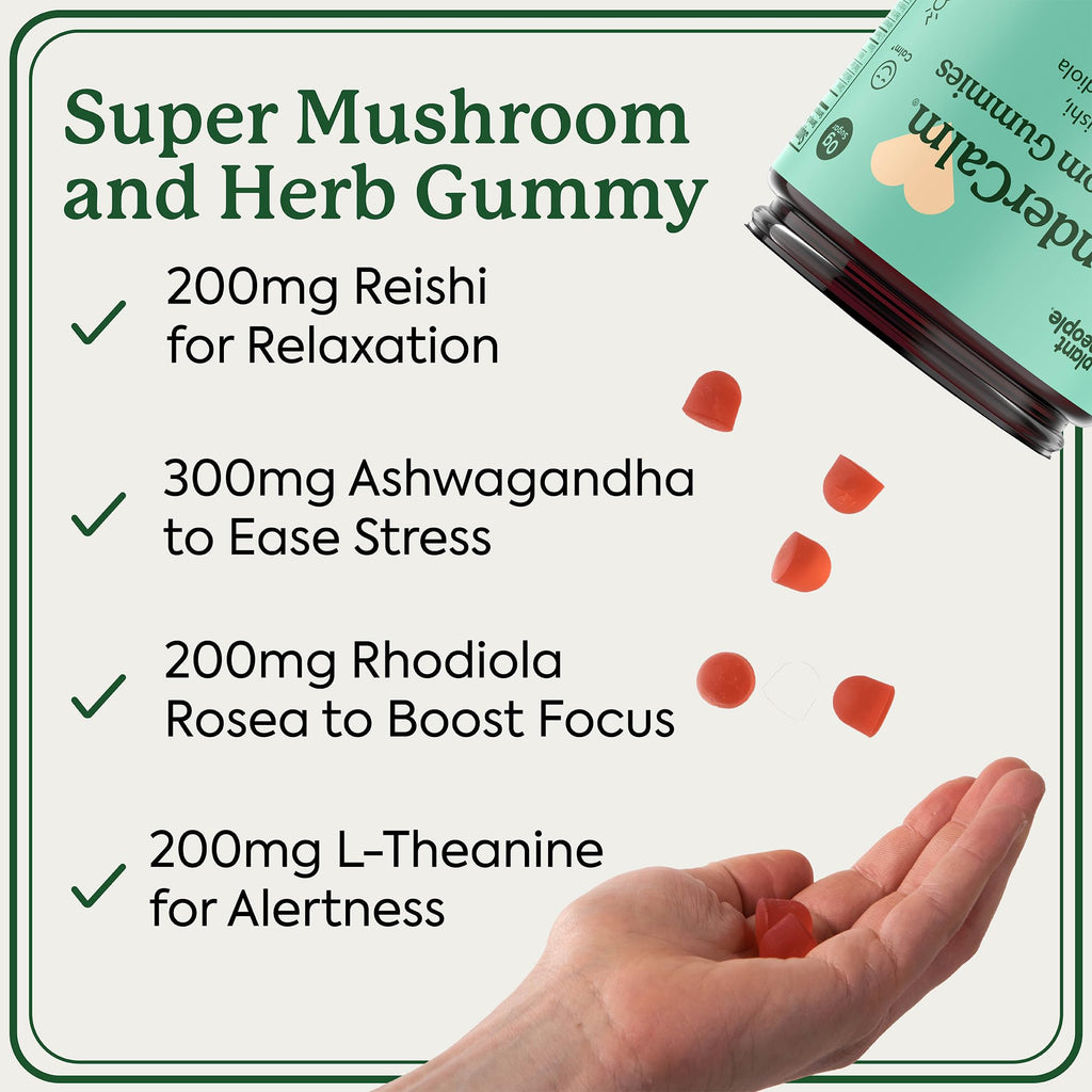 sugar-free mushroom supplements for wellness