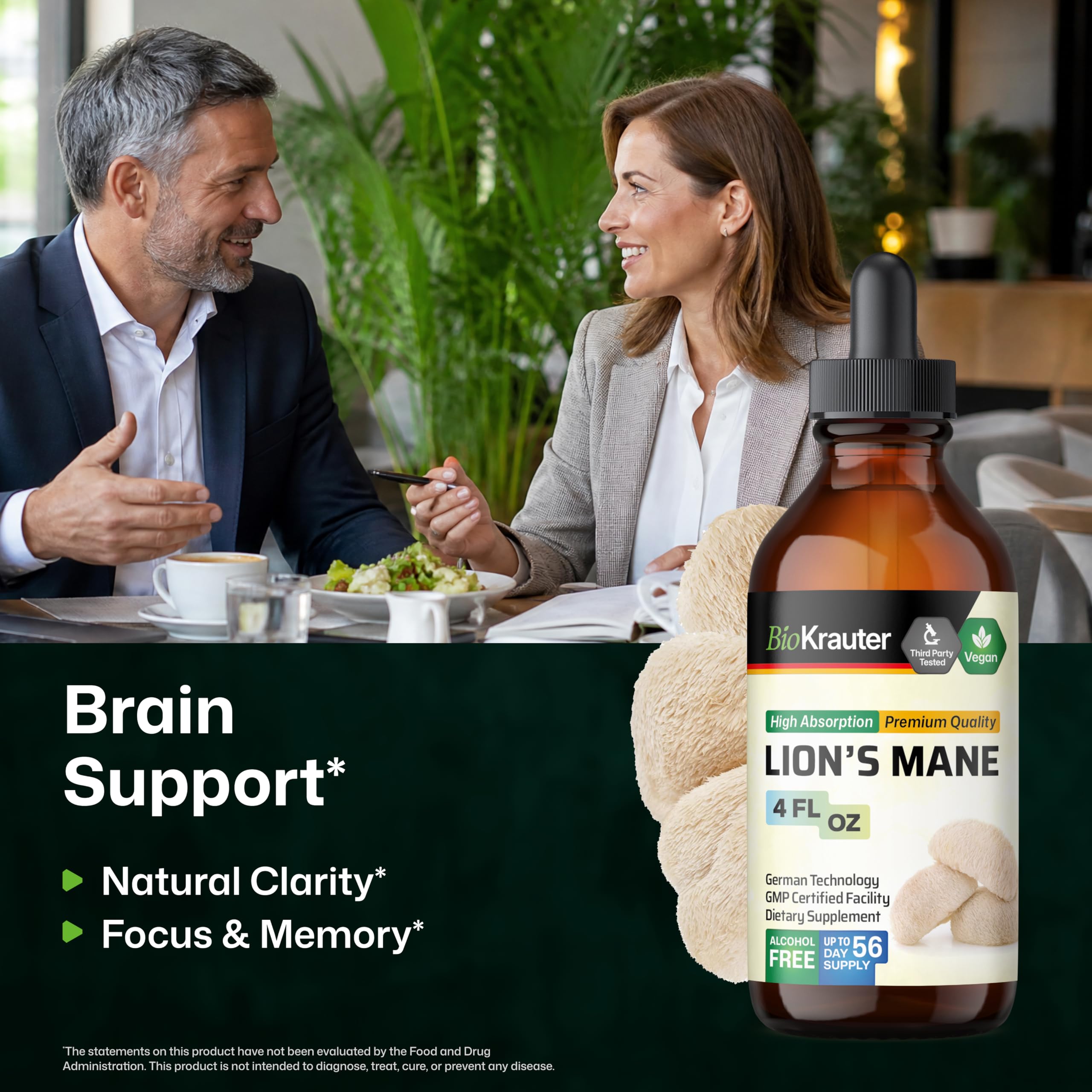 sugar free mushrooms for cognitive support