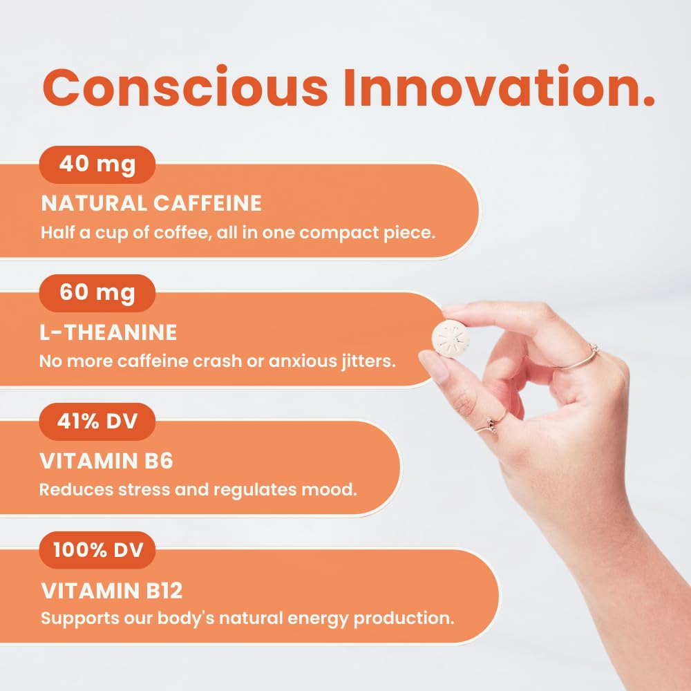 Sugar-free NeuroGum with caffeine