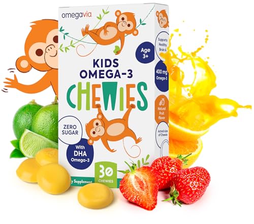 sugar-free omega 3 chewies for kids