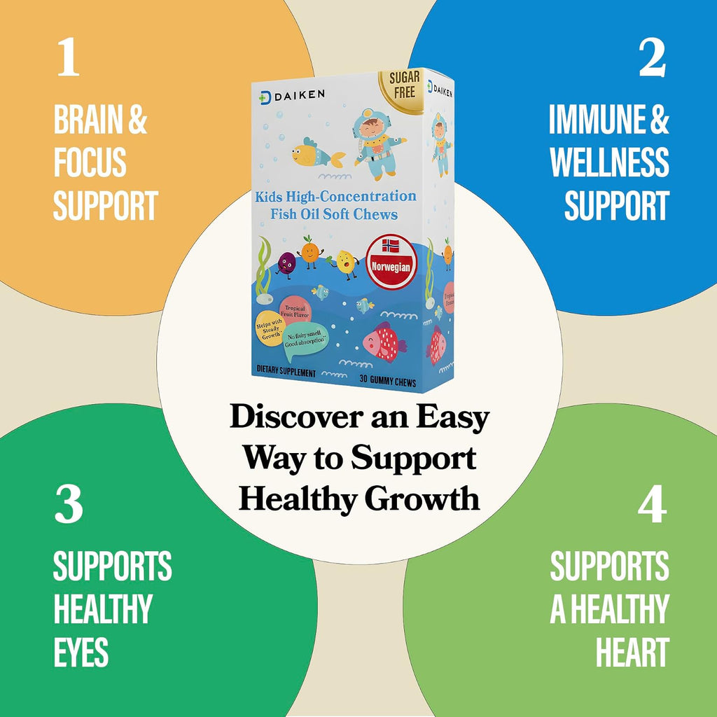 sugar free omega 3 gummies for kids
